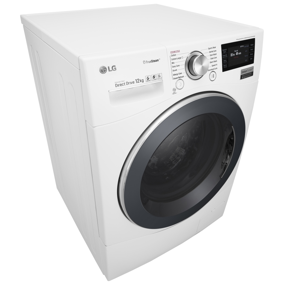 LG FH6F9BDS2 12kg Centum Direct Drive Steam Washing Machine 1600rpm ...