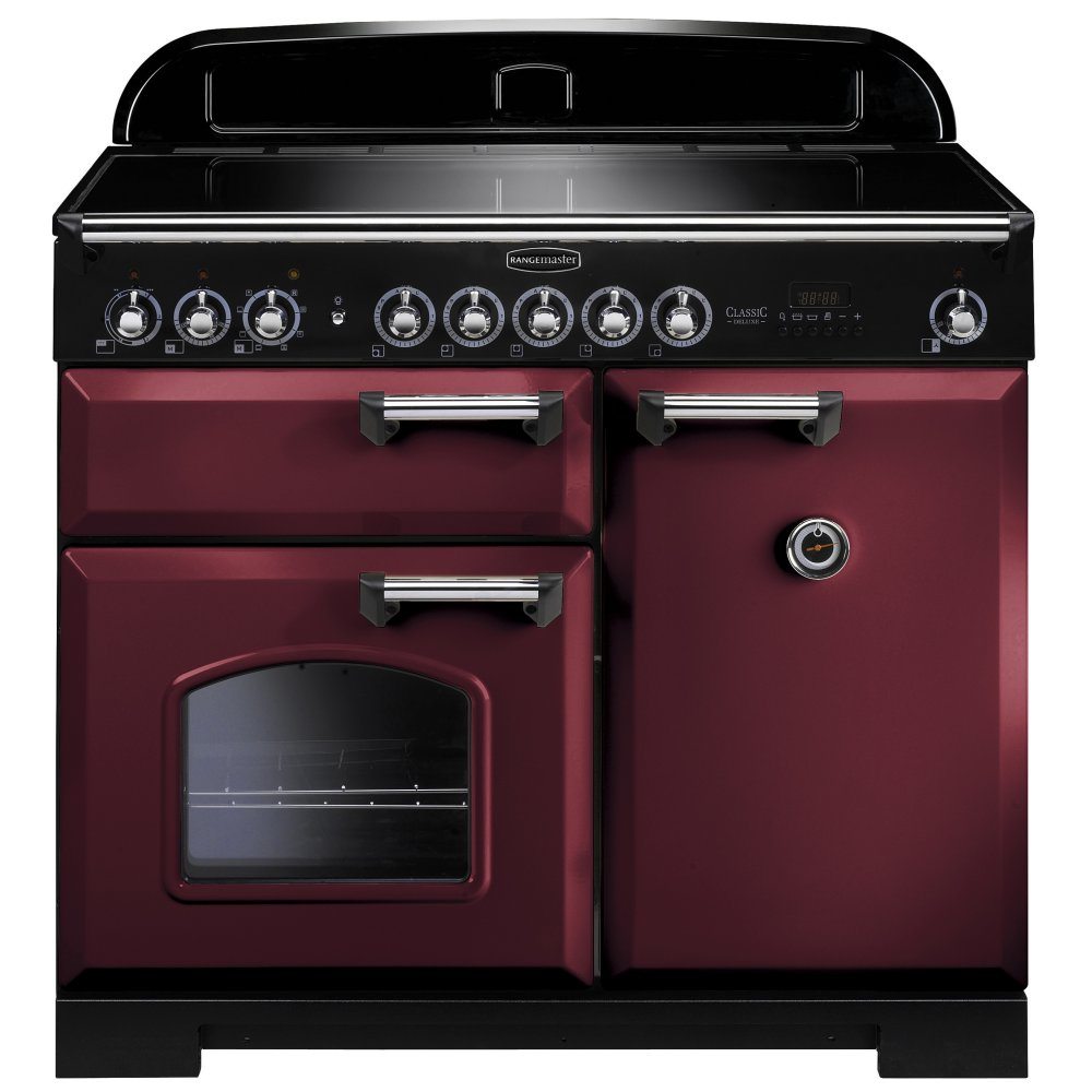 Rangemaster CDL100EICY/C Classic Deluxe 100cm Induction Range Cooker ...