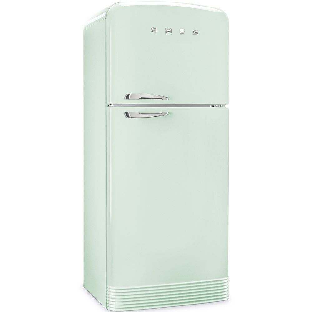 Smeg FAB50RPG 80cm Retro Top Mount Frost Free Fridge Freezer - PASTEL ...