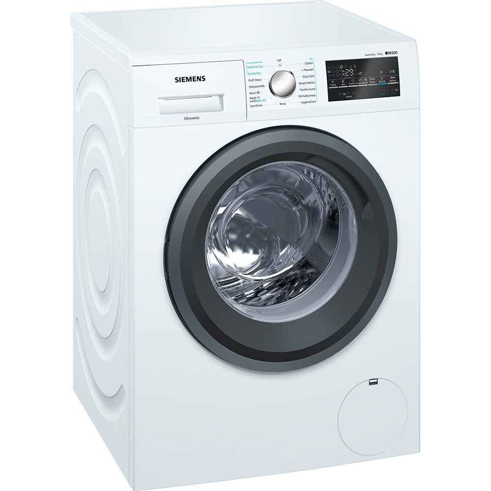 Siemens WD15G422GB 7kg/4kg IQ-500 Washer Dryer - WHITE - Appliance City