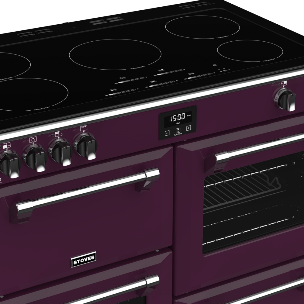 Stoves RICHMOND DX S1000EICBWBE Richmond 1000mm Induction Cooker ...
