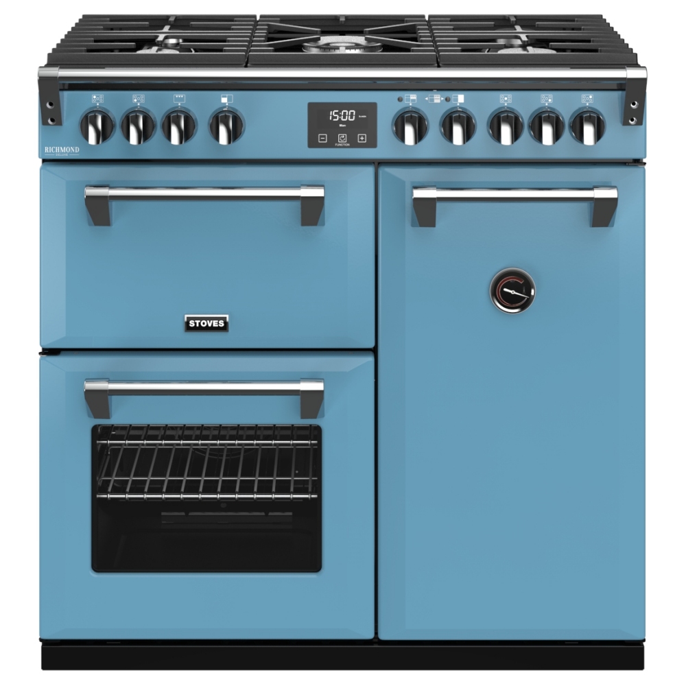 Stoves RICHMOND DX S900GCBDAB Richmond 900mm Gas Range Cooker - BLUE ...