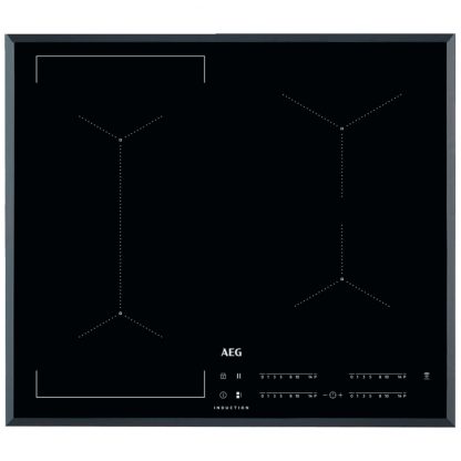 AEG IKE64441FB 60cm 4 Zone MaxiSense Induction Hob - BLACK - Appliance City