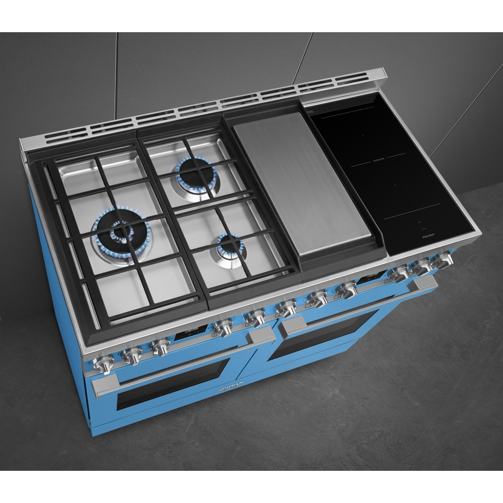 Smeg CPF120IGMPT 120cm Portofino Pyrolytic Dual Fuel Range Cooker ...
